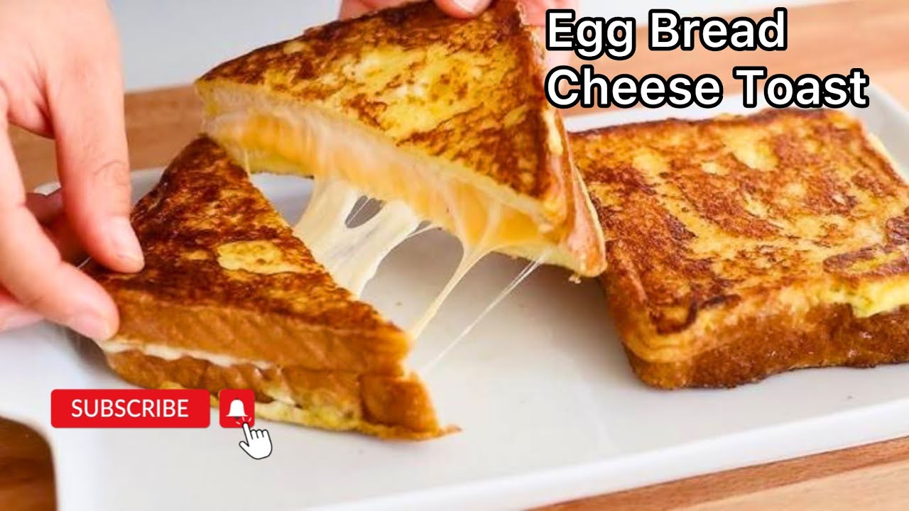 Special Cheesey Bread Omlet Recipe| Cheese burst bread Toast|Egg ...