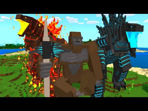 The new GODZILLA vs KONG MOD for Minecraft that everyone should INSTALL ...