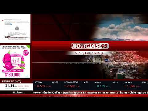 NOTICIAS 45 EN VIVO - YouTube