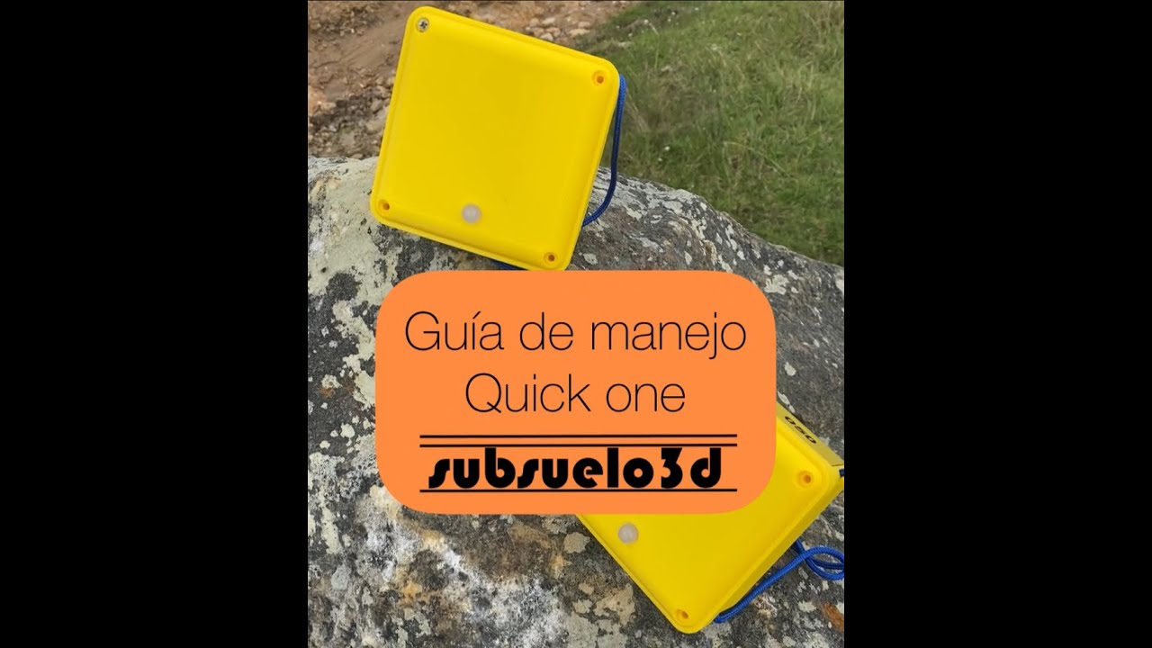 Nuevo Quick one inalámbrico Subsuelo3D - YouTube
