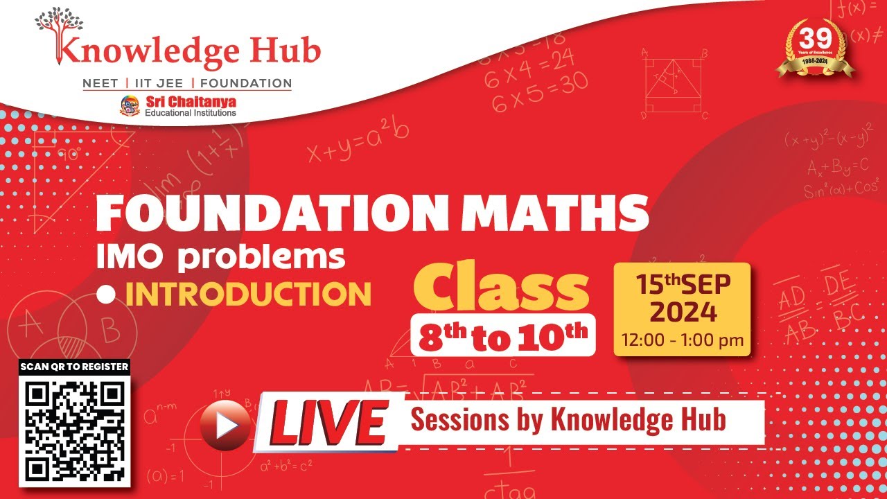 Introduction to IMO Problems for Class 8 to 10 | Math Olympiad ...