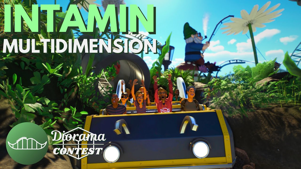 INTAMIN MULTIDIMENSION Bee Coaster | Diorama Contest | Planet Coaster 2 ...