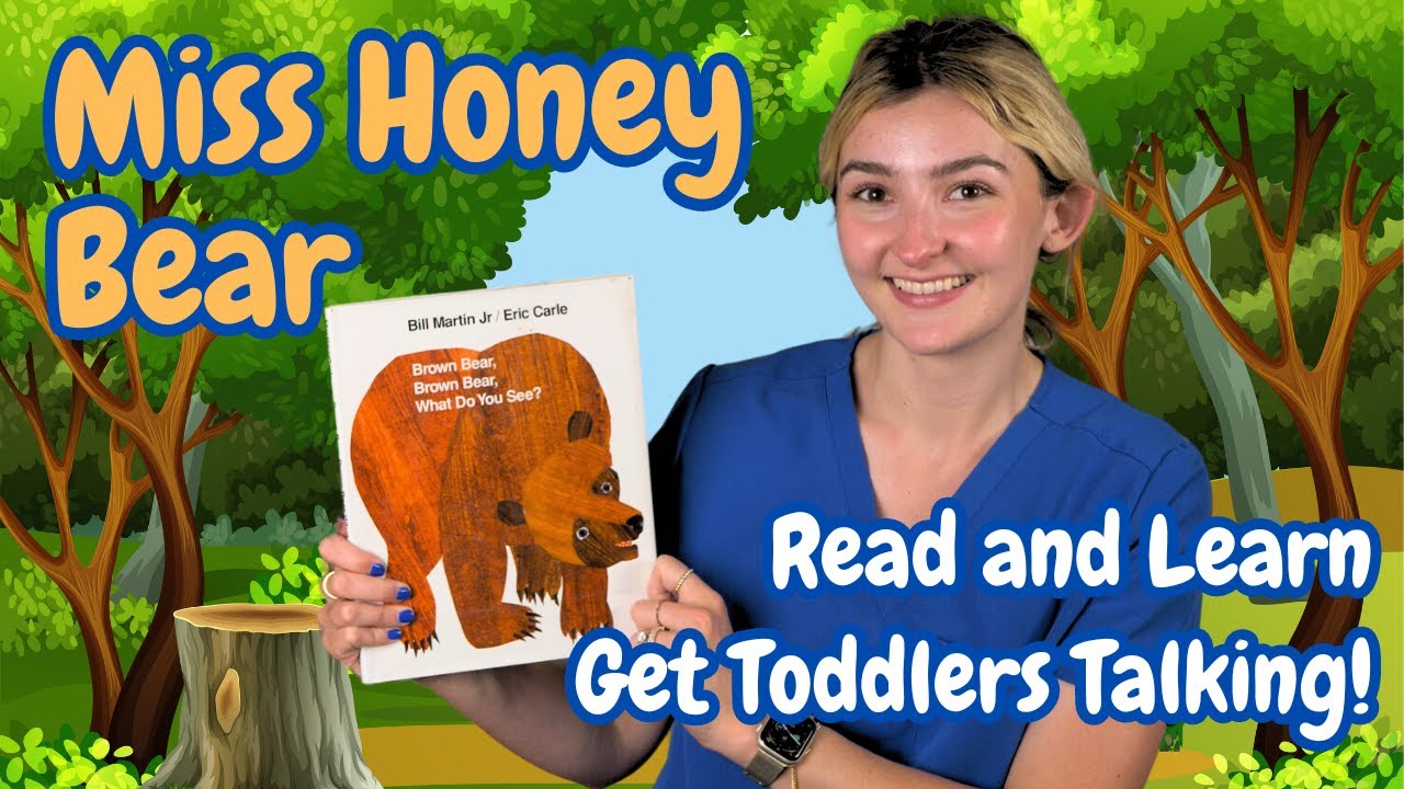 Brown Bear, Brown Bear What Do You See? | Support Toddler Talking ...