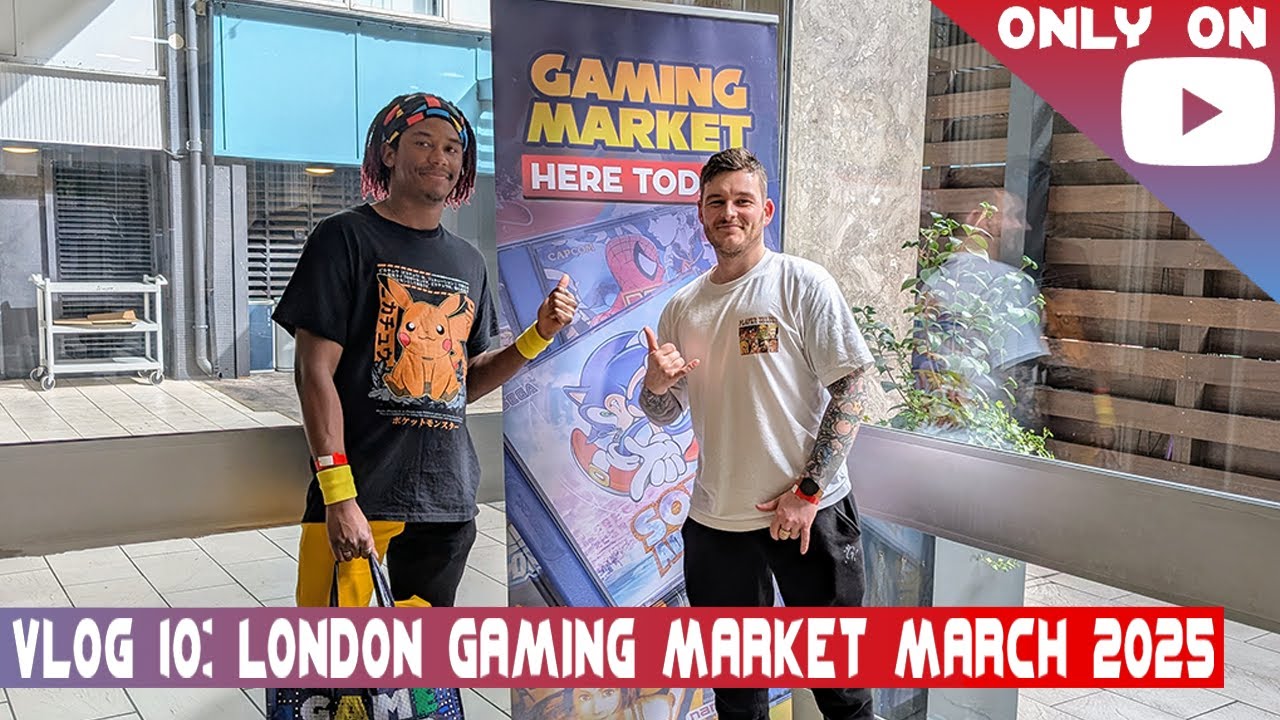 Vlog #10: London Gaming Market Sunday March 16th 2025 - AMAZING Pick ...