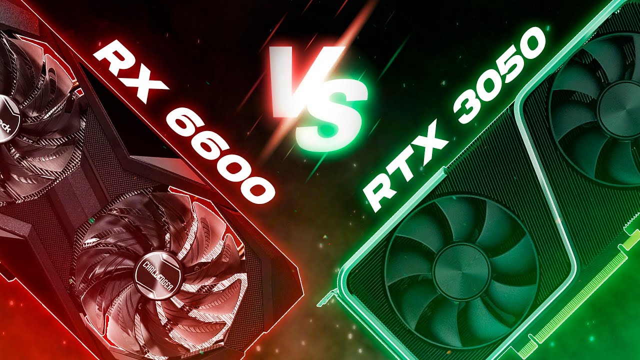 RX6600 vs RTX 3050! Qual a Sua Escolha? 🤔 - YouTube