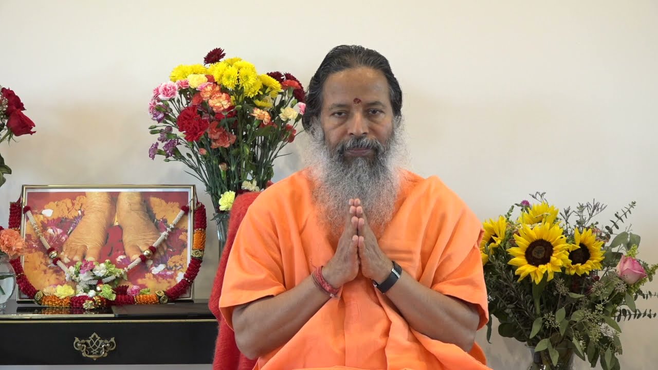 Darshan with Paramahamsa Prajnanananda at Temple of Compassion, Texas ...