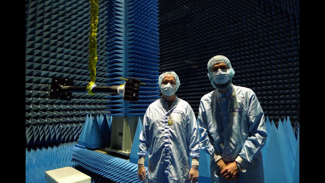 CubeSat Antenna Testing: ORCASat at David Florida Laboratory - YouTube