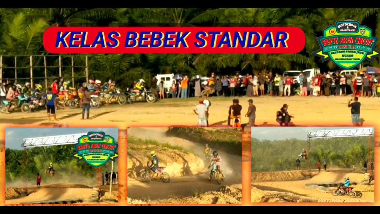Latber Grasstrack Bebek Standar Seri 3 ll Sirkuit Banyu Aren - YouTube
