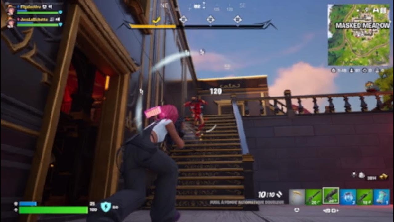 Partie parfaite puis top 1 avec Jess l'experte - YouTube