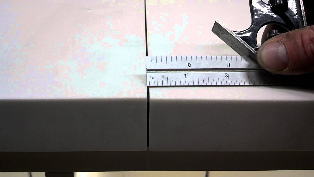 Countertop gap issues - YouTube