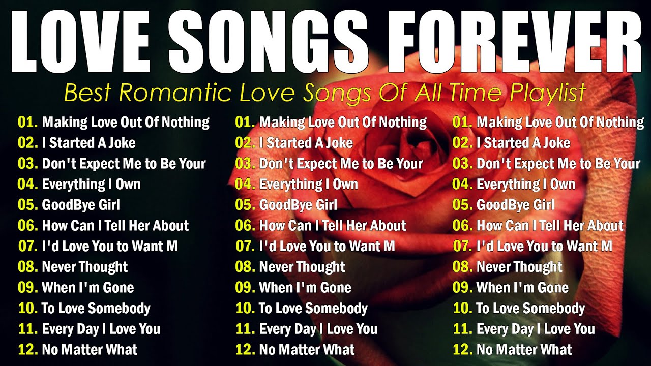 Love Songs 80s 90s 💖 All Time Favorite Hits Songs 💕 Romantic Old Love ...