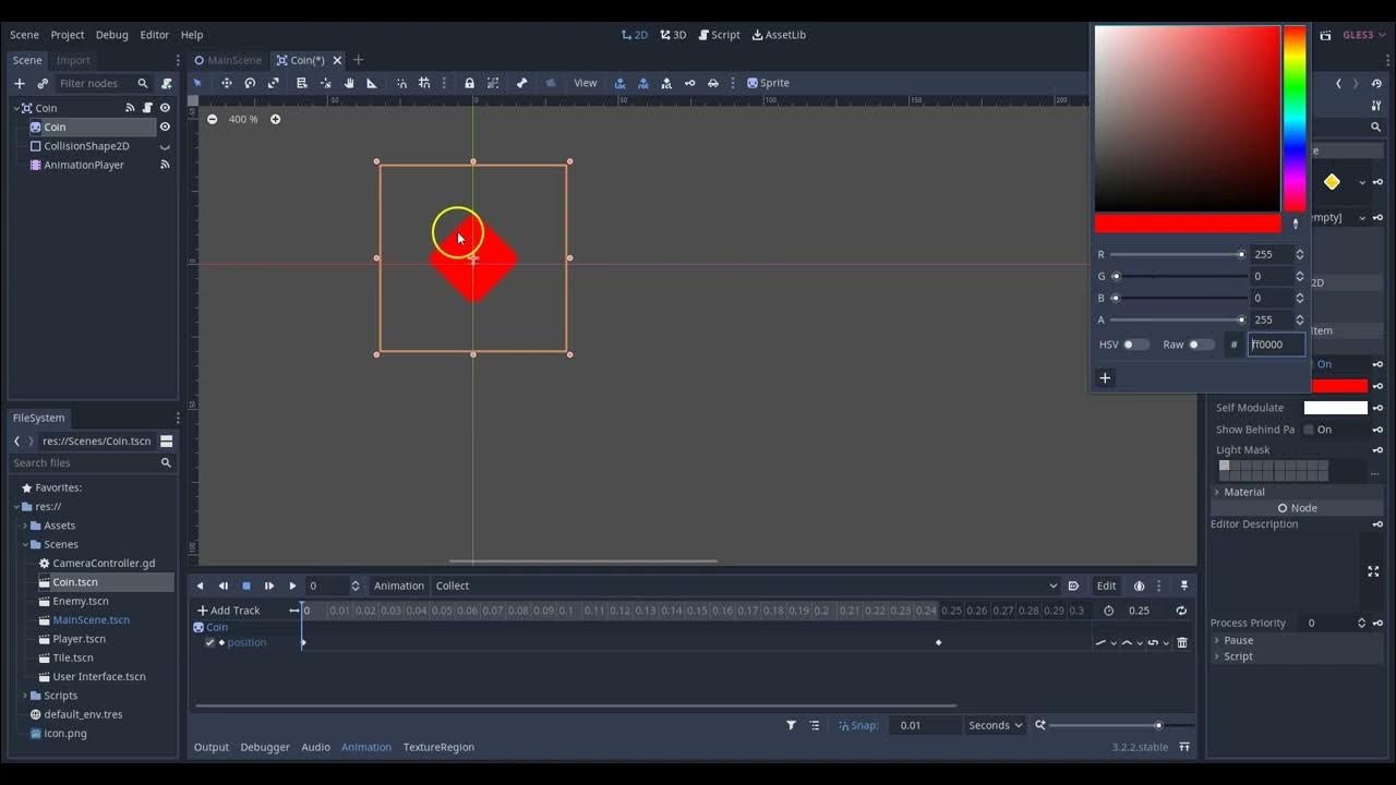 Godot: AnimationPlayer Additional - YouTube