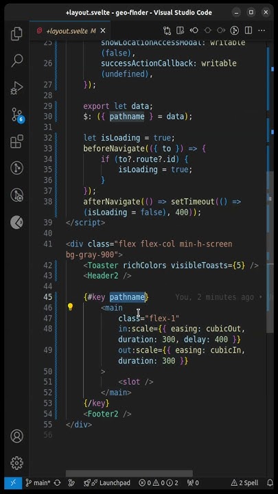 Sveltekit Page Transition In Just 2 Lines Of Code Supabase Coding Sveltekit Transition