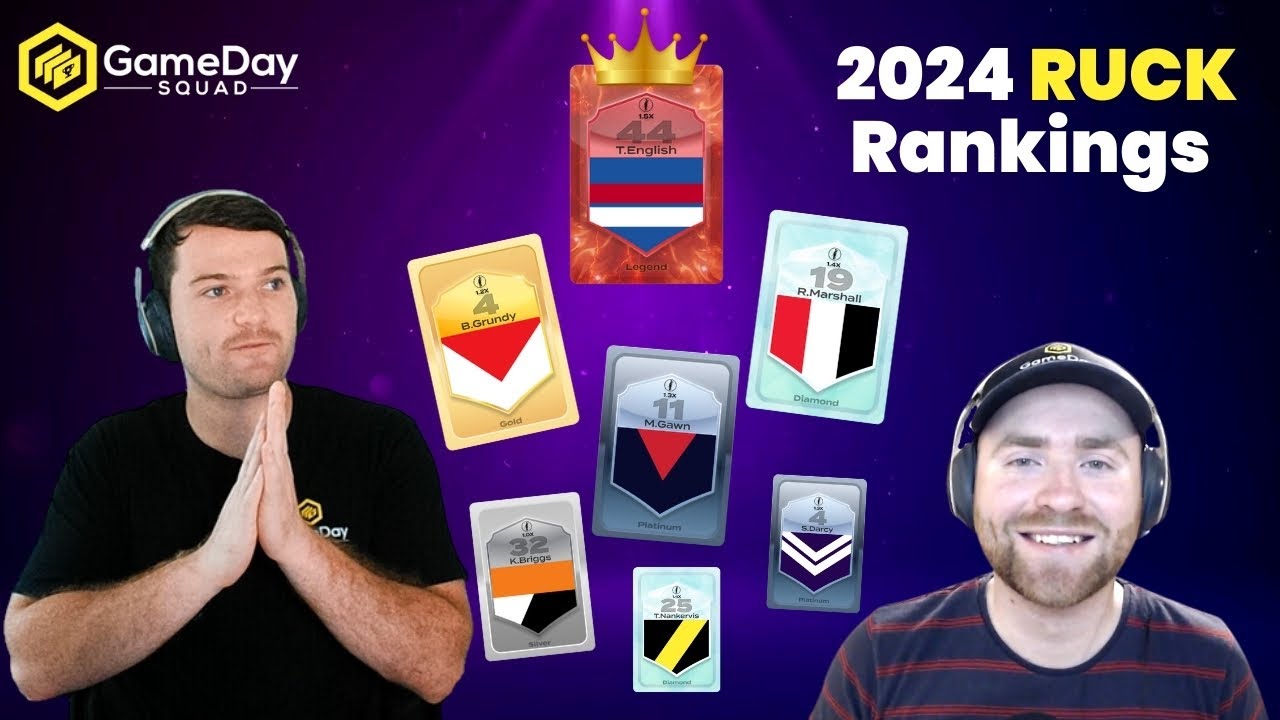 AFL Ruck Dynasty Rankings | GameDay Squad - YouTube