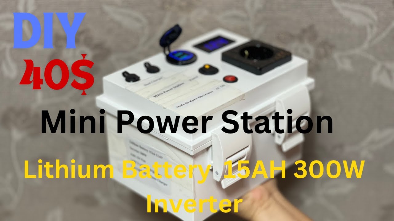 How to Make Diy MiNi Power Station - YouTube