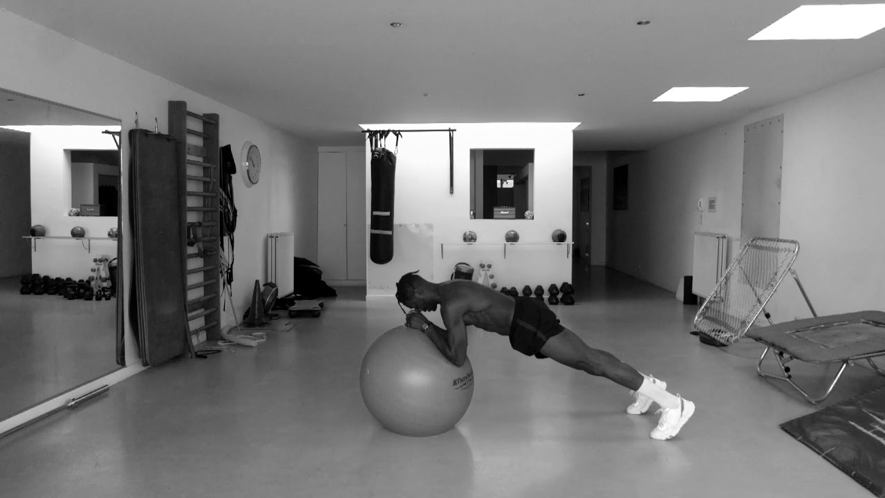 CORE BUSINESS: Stability Ball Rollout - YouTube