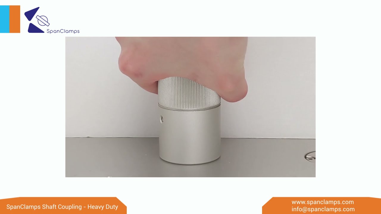 Shaft Coupling - Heavy Duty | Spanclamps - YouTube