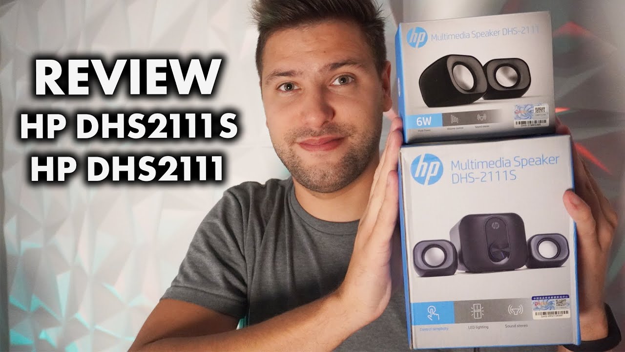 Review PARLANTES HP para PC - DHS 2111S Y DHS2111 - YouTube