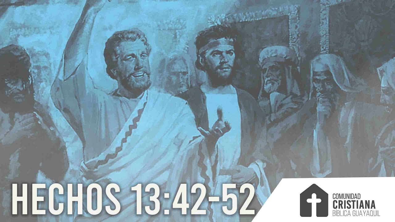 Hechos 13:42-52 - YouTube