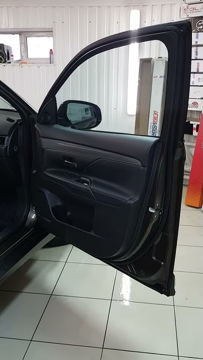 Mitsubishi Outlander - тонировка стекол автомобиля атермальной пленкой ...