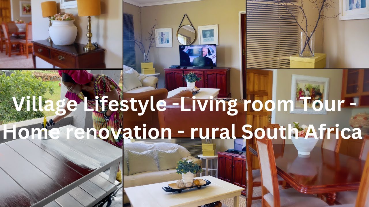 Home renovation | Living room Tour | Village lifestyle in rural South ...