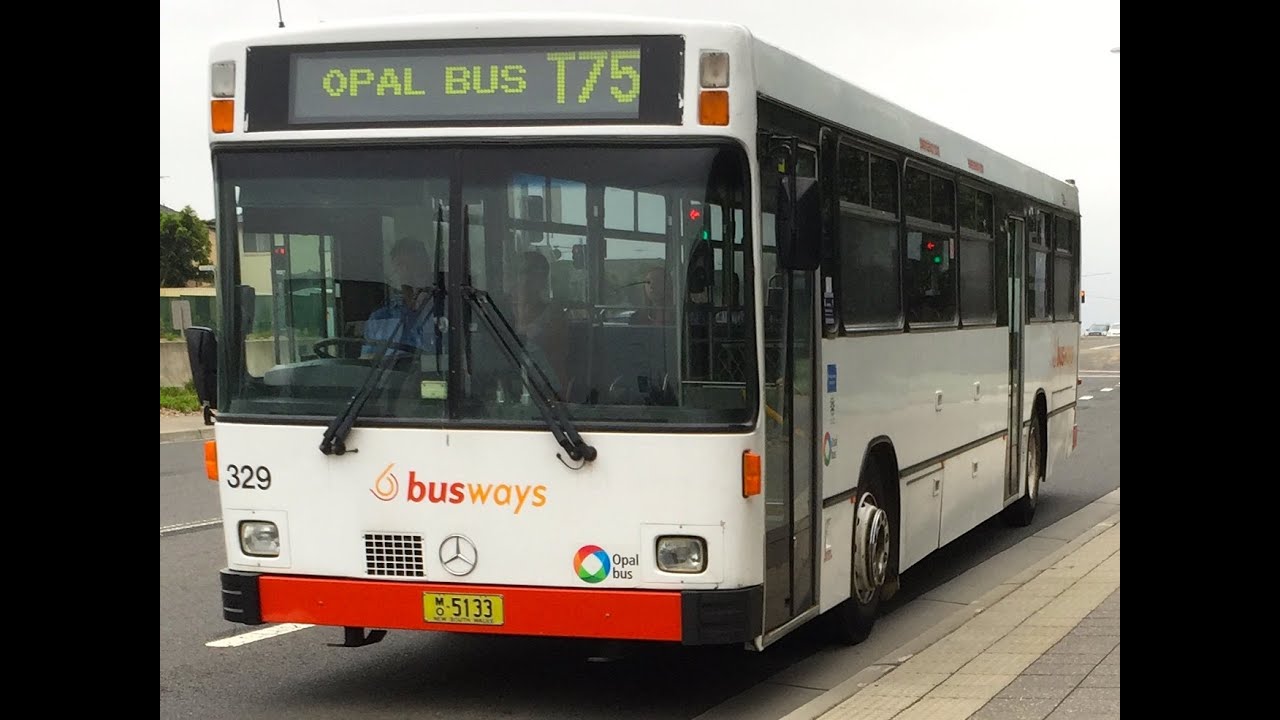 Busways 329 (Mercedes O405 - Custom Coaches 228) - YouTube