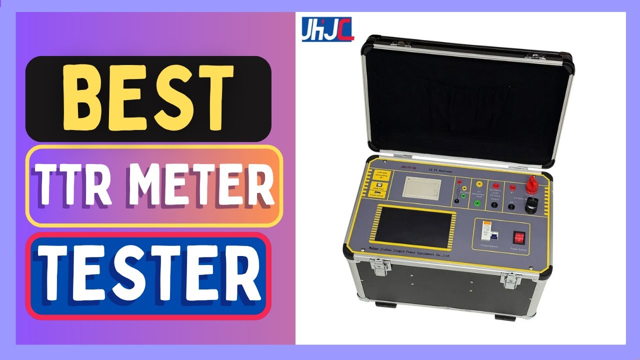 Best CT Ratio Tester Characteristic Analyser CT PT Tester - YouTube