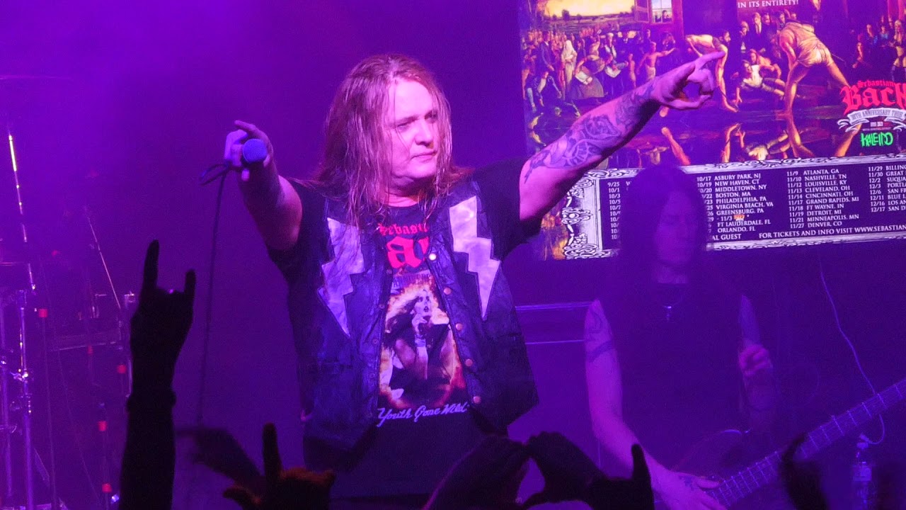 "Chain & Riot Act & Darkened Room & Creepshow" Sebastian Bach ...