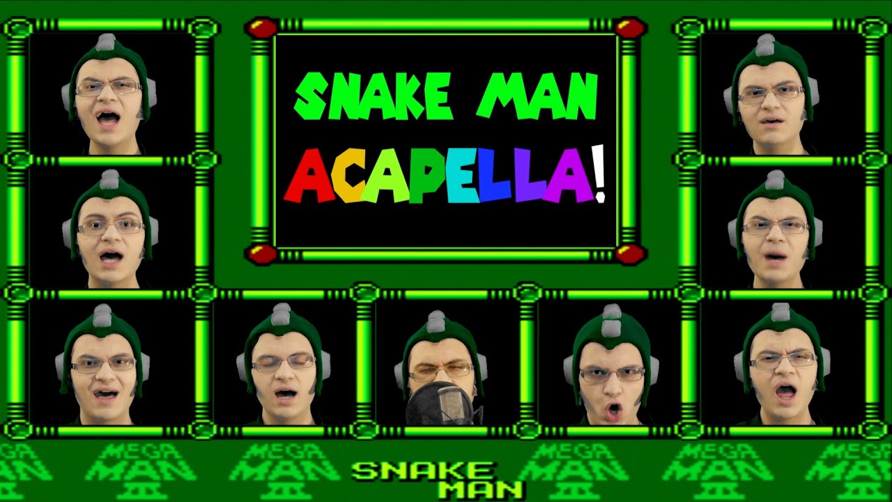 Mega Man III - Snake Man's Theme Acapella - YouTube