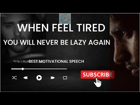 You Will NEVER BE LAZY Again ~ Best Motivational Speech - YouTube