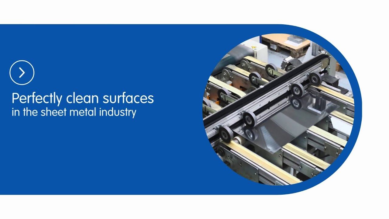 Efficient Cleaning Technology for Sheet Metal - YouTube