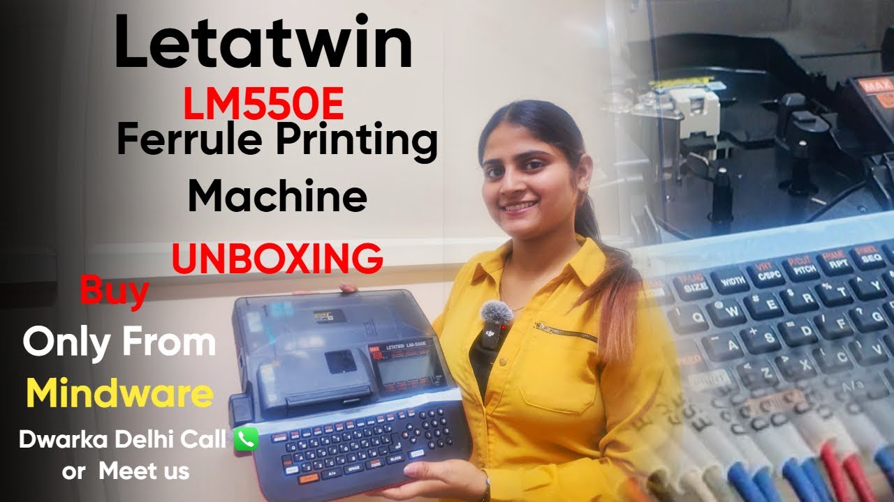 "Unboxing the LETATWIN LM-550 Printer: Ferrule Printing for Indian|TUBE ...