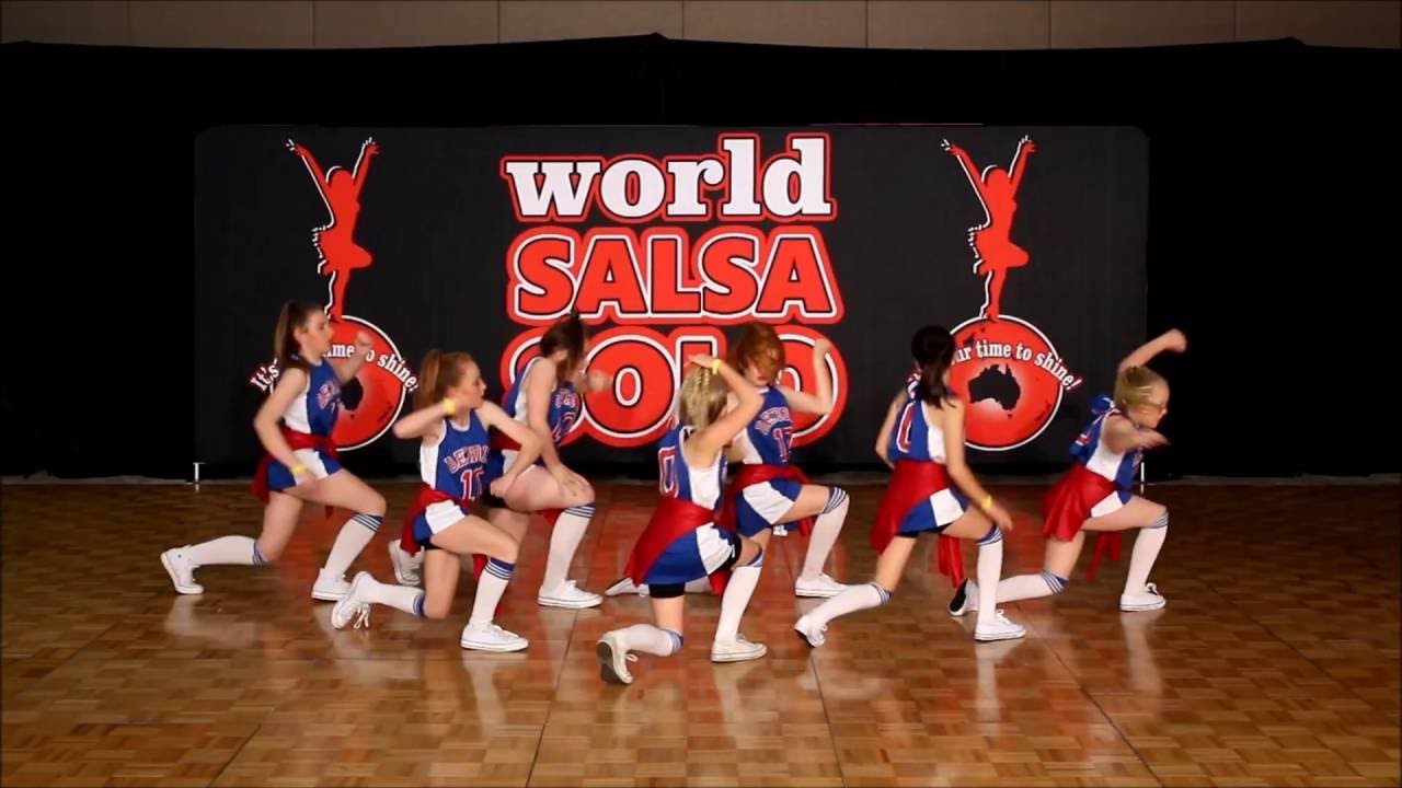 World Salsa Solo 2015 - Youth Latin Shines Teams - Reggababies Dance NZ ...