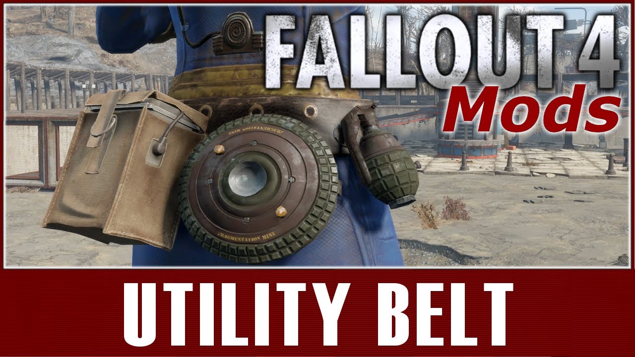 Fallout 4 Mods - Utility Belt - YouTube