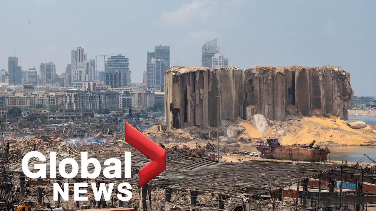 Beirut explosion: Views from port show devastation as workers continue ...