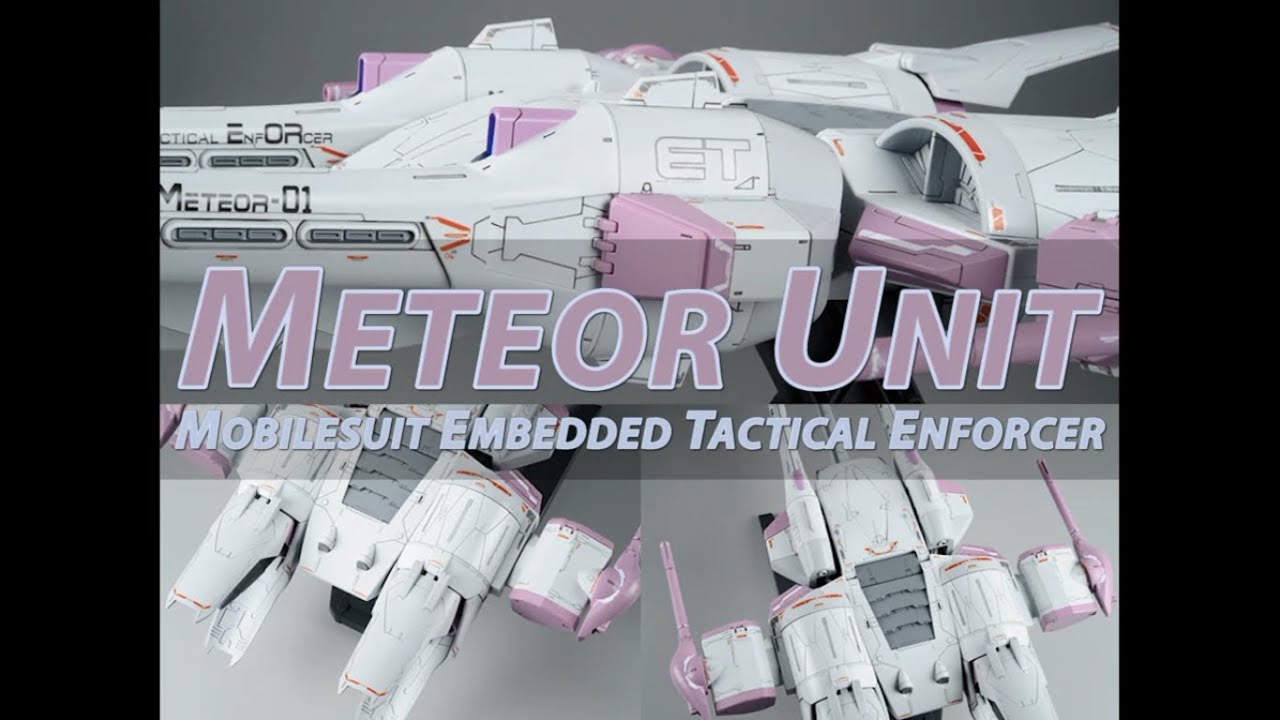 Unboxing - HG Meteor Unit Limited Edition - YouTube