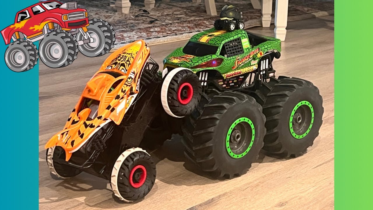 Monster Truck Toy Videos For Kids | - YouTube