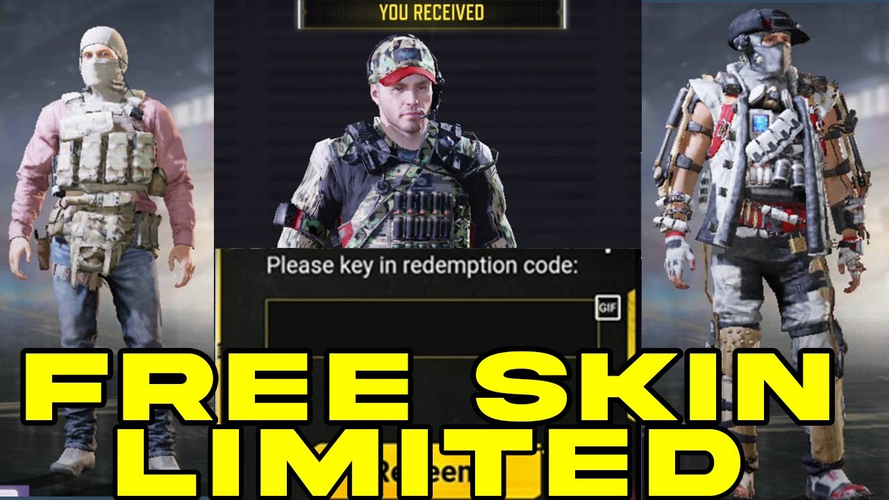 Limited redeem code season 8 - YouTube