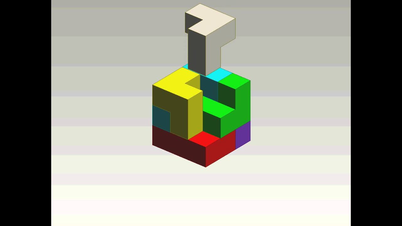steinhaus cube solution - YouTube