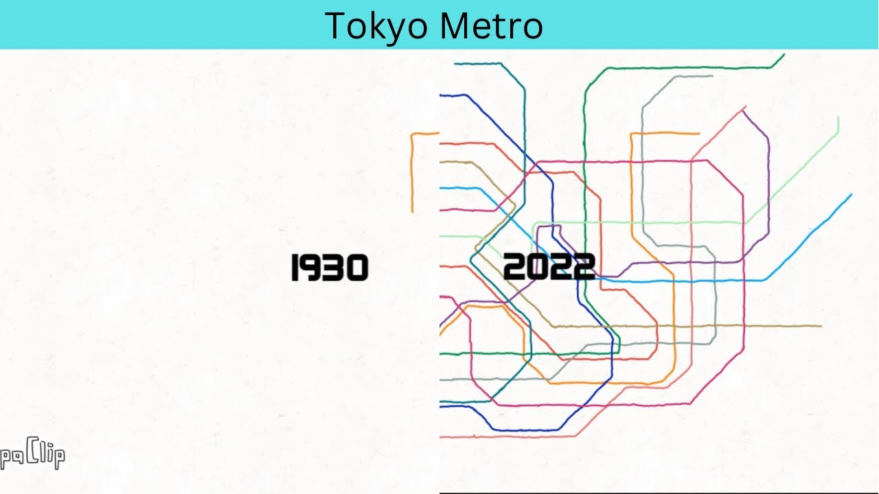 Evolution of Tokyo Metro 1927-2022 - YouTube