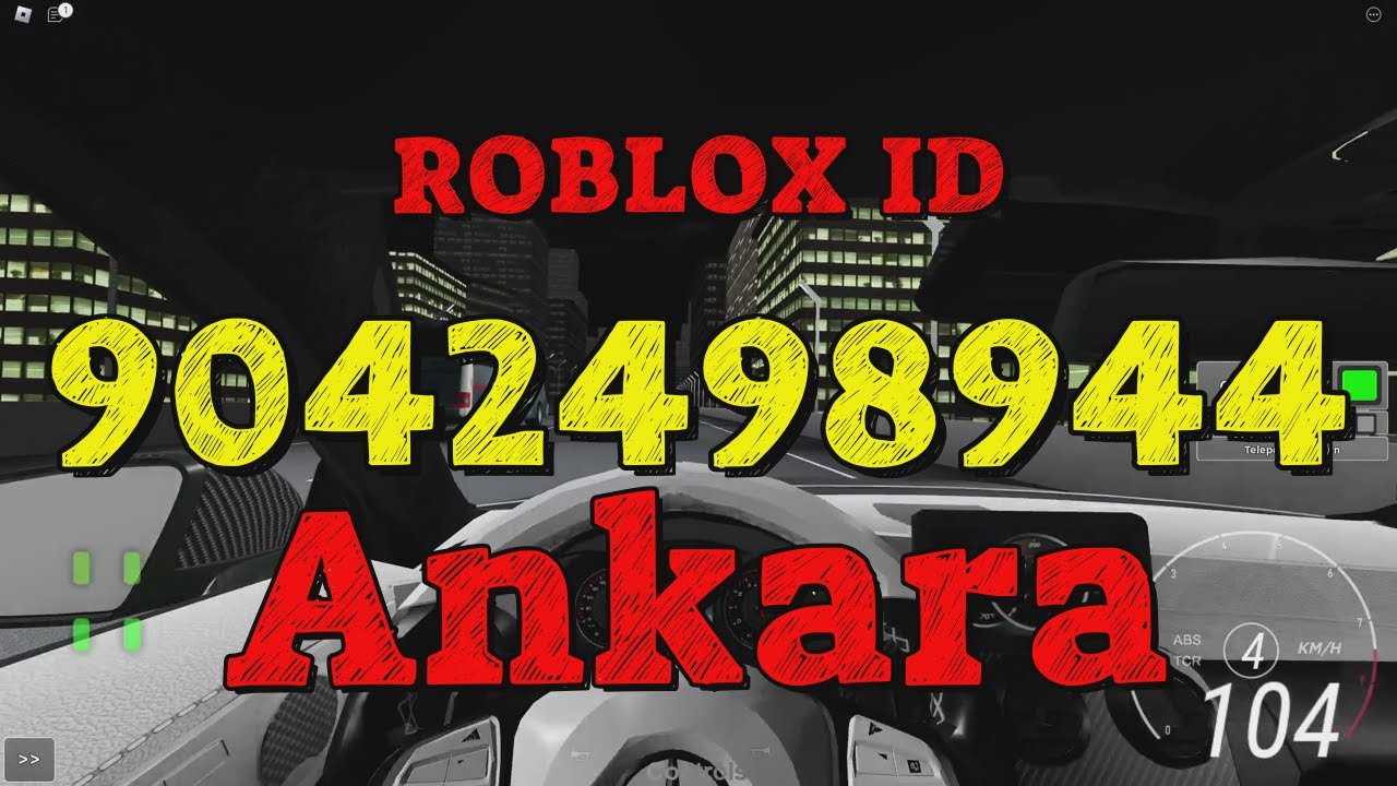 ANKARA Roblox Song Codes - YouTube