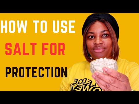 HOW TO USE SALT FOR PROTECTION AGAINST EVIL ATTACK. - YouTube