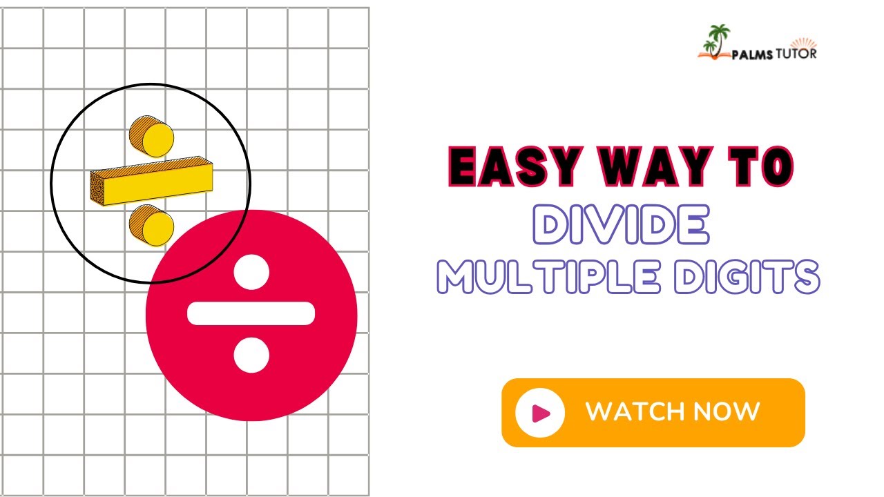 Division of multiple digits (EASY WAY) - YouTube