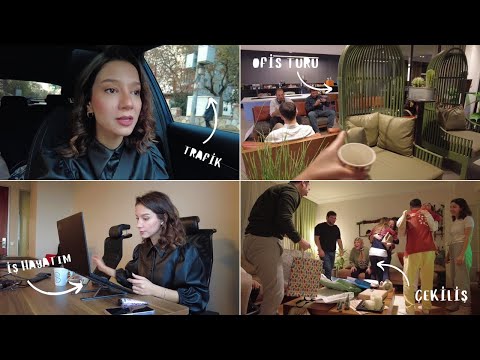 BENİMLE BİR OFİS GÜNÜ | İş Hayatım, Metrocity Plaza Ofis Turu, Çekiliş Hediyeleri