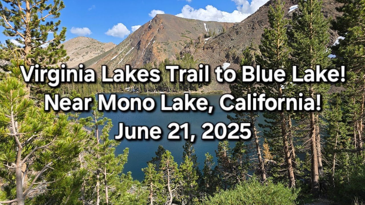 Virginia Lakes trail to Blue Lake (Mono Lake, CA) - YouTube