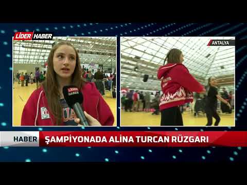 Şampiyonada Alina Turcan Rüzgarı