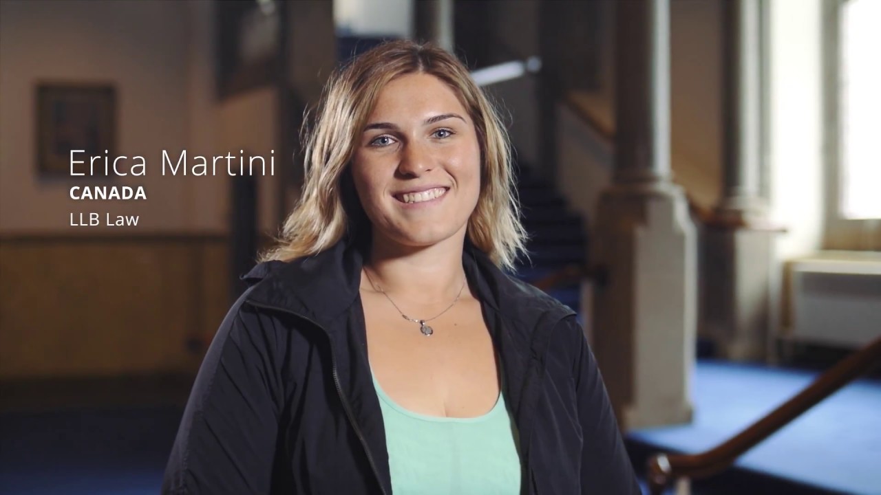 Erica Martini's experience of studying Law at The University of ...