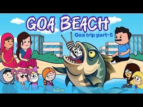 Goa beach #achucartoonkannada #achucomedy #achu #cartoon #tweencartoon ...
