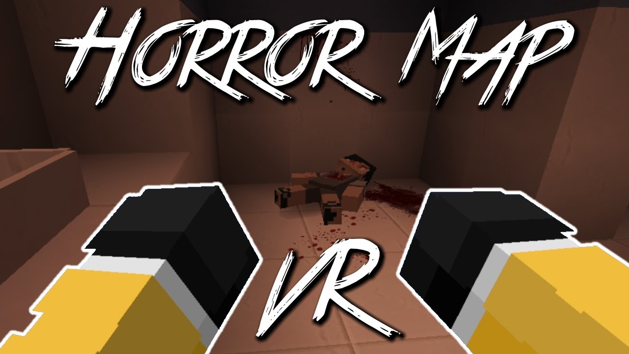So I Played A Minecraft Horror Map in VR (Back to School) - YouTube