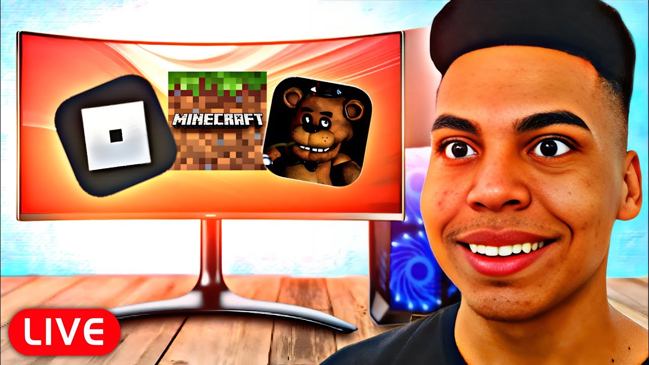 [🔴LIVE ON!] TESTANDO JOGOS NO MEU "NOVO" PC GAMER DE R$3000 AO VIVO!! 😳 ...